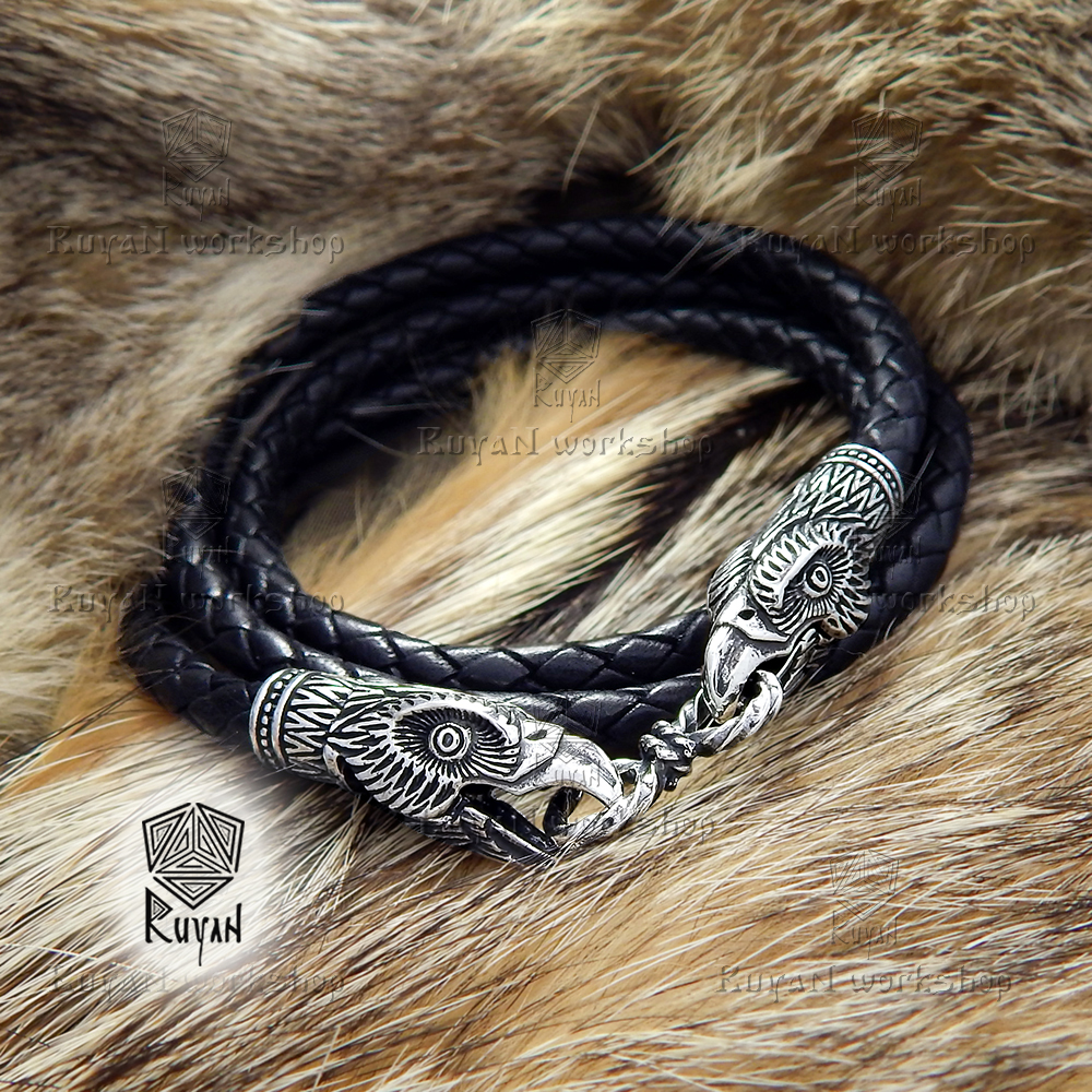 Wolves necklace or bracelet 2 in 1 - Ruyan