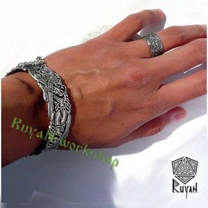 Celtic Dog Bracelet Gold plated - Ruyan