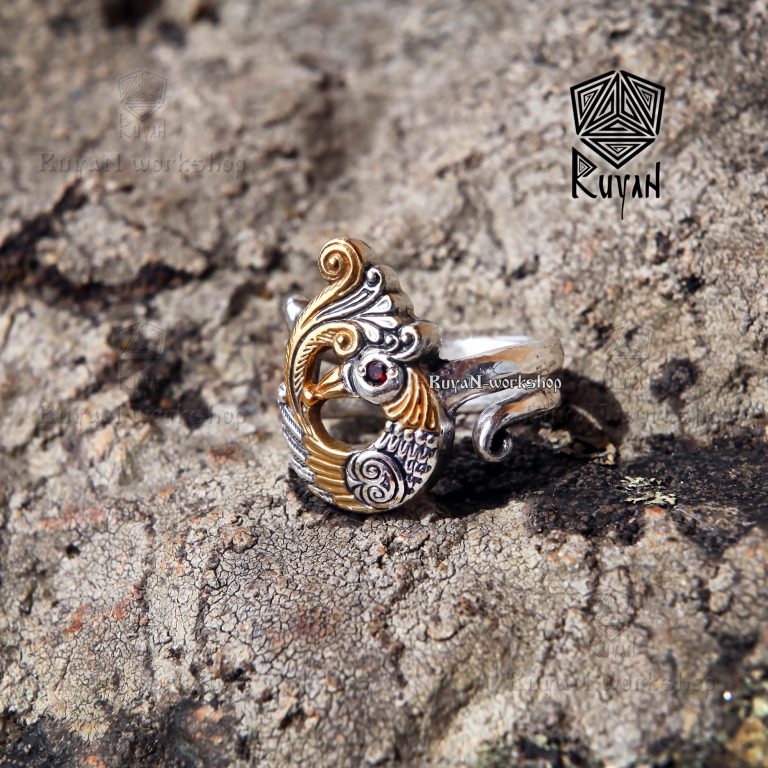Phoenix Firebird ring - Ruyan